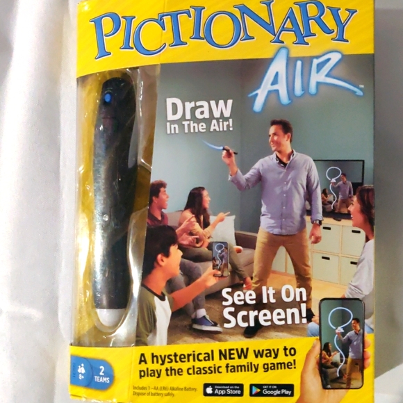 Mattel | Games | Nib Pictionary Air Draw In The Air | Poshmark